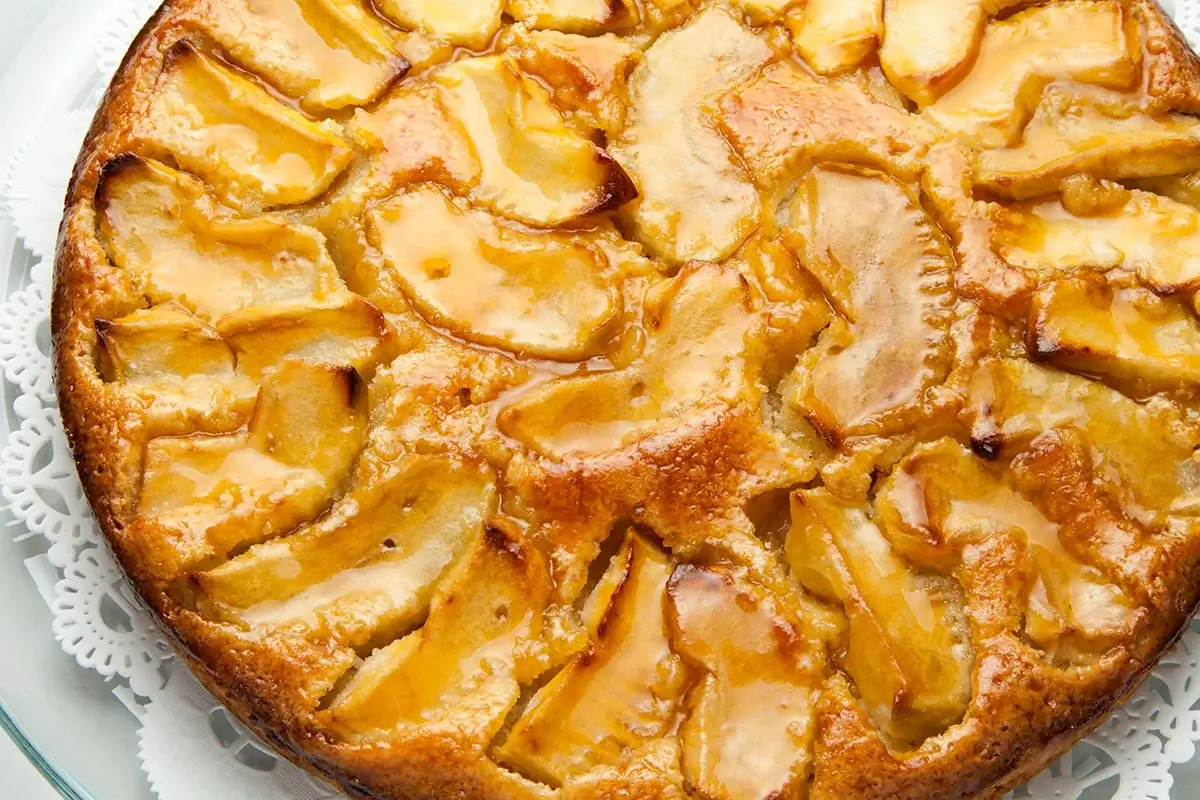 Apple Kuchen - edible North Dakota